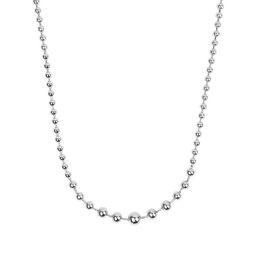 Tom Tailor Damen Tom Tailor Kette ohne Anh&auml;nger silber Edelstahl, L: 45 B: 5,9mm
