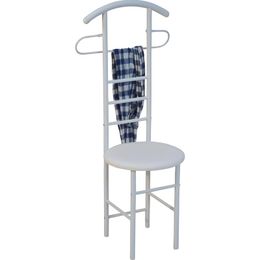 Inosign Herrendiener &raquo;TOPSELLER!&laquo; Gesamth&ouml;he: 118 cm, Sitzh&ouml;he: 48 cm wei&szlig; MDF, Metall Einheitsgr&ouml;&szlig;e
