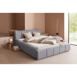 LeGer Home by Lena Gercke Polsterbett &raquo;Maileen&laquo; in 5 Breiten und 3 Farben, incl. Rollrost grau 88% Polyester, 9% Rayon, 3% Nylon Liegefl&auml;che L&auml;nge B: 