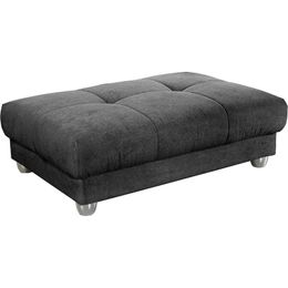 Jockenh&ouml;fer Hocker &raquo;Siena, B: 144 cm&laquo; grau B/H/T: 144cm x 46cm x 99cm, Luxus-Microfaser