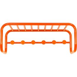 SPINDER DESIGN Garderobenleiste &raquo;RETRO Garderobe&laquo; orange Metall B/H/T: 72cm x 24,8cm x 35,2cm