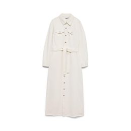 V&eacute;ro Moda Vero Moda Kleid 'VMMolly' Damen Gr&ouml;&szlig;e 36 wei&szlig; Sommerkleid
