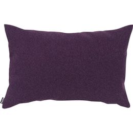 HOCK Dekokissen &raquo;Livigno&laquo; in Filz-Optik, Kissenh&uuml;lle mit F&uuml;llung, 1 St&uuml;ck lila Polyester B/L: 60cm x 40cm, 1 Stk.