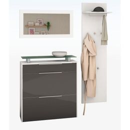 borchardt M&ouml;bel borchardt M&ouml;bel Garderoben-Set &raquo;Oliva&laquo; wei&szlig; Einheitsgr&ouml;&szlig;e