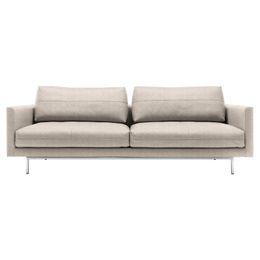 Creation BY ROLF BENZ 4-Sitzer &raquo;CR.414, Designsofa, Loungesofa&laquo; Wahlweise aus Leder oder Chenille beige B/H/T: 240cm x 91cm x 106cm, Chenille COCO