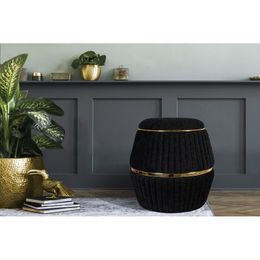 Kayoom Sitzhocker &raquo;Hocker Doric, trendiger Look, &auml;sthetische Farbgebung, sch&ouml;ne Steppung&laquo; 1 Stk. tlg. komfortabel, hochqualitativ, pflegeleicht, in vielen 