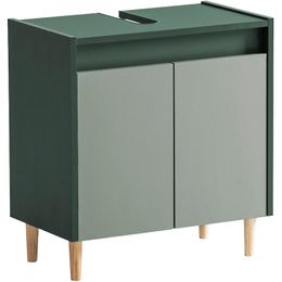 Welltime Waschbeckenunterschrank &raquo;Lovis, Waschbeckenunterschrank, Made in Germany, B: 56 cm&laquo; Solide Verarbeitung - Dieses Produkt ist in Deutschland 