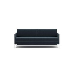 HESTB&AElig;K Schlafsofa &raquo; 415 3-Sitzer, Bettfunktion, Federkern, Breite 208cm&laquo; Umklappbar, Querschl&auml;fer, sehr komfortabel, Stauraum blau 100% Polyester B/H