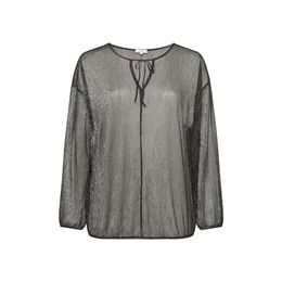 S.oliver Curve Bluse Damen Gr&ouml;&szlig;e 4XL schwarz / silber