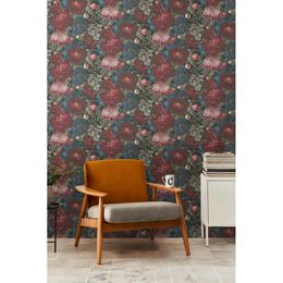Livingwalls living walls Vliestapete &raquo;Michalsky 6 florale Tapete Mustertapete Blumen Blumen&laquo; matt glatt Vliestapete Blumentapete f&uuml;r Schlafzimmer K&uuml;che Wohnzimmer