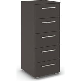 Rauch Schubkastenkommode &raquo;Highboard Sideboard Kommode MONTCLAR Frontauswahl Dekor/Hochglanz/Glas&laquo; in 2 Breiten: 40 oder 80 cm / H&ouml;he 100 cm, inkl. 