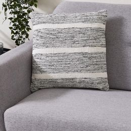 ANDIAMO Dekokissen &raquo;Malena&laquo; Ethnomuster, Sofakissen, Kissenh&uuml;lle mit F&uuml;llung, eckig, 45x45 cm schwarz Obermaterial: 80% Baumwolle, 20% Polyester B/L: 45cm x 