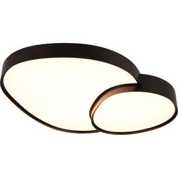 Trio Leuchten LED Deckenleuchte &raquo;RISE, LED Deckenlampe 45W 5300 Lumen warmwei&szlig; bis kaltwei&szlig; 2700-6500K&laquo; LED-Board 1 Stk. warmwei&szlig; - kaltwei&szlig; 