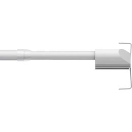 Garesa Scheibenstange &raquo;&oslash; 12 mm"&laquo; &Oslash; 12 mm ausziehbar Montage am Fensterrahmen, ausziehbar, Klemmfunktion, ohne Bohren wei&szlig; L: 85cm - 135cm &Oslash; 12mm