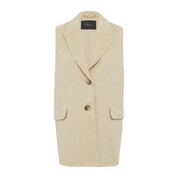 s.Oliver BLACK LABEL Weste Damen Gr&ouml;&szlig;e XL beige