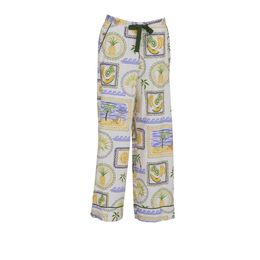 Cyberjammies Pyjamahose 'Cora' Damen Gr&ouml;&szlig;e S blau / gelb / gr&uuml;n / wei&szlig; Sommerkleid
