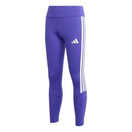 adidas Sportswear Sporthose 'Train Essentials' M&auml;dchen Gr&ouml;&szlig;e 170 violettblau / wei&szlig;