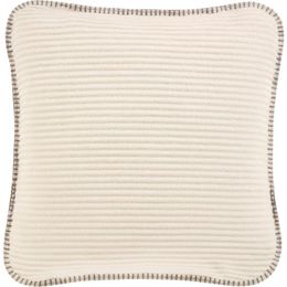 Biederlack Dekokissen &raquo;Feel Cord&laquo; mit sch&ouml;ner Hoch-Tief-Struktur beige Baumwolle, Polyacryl, Polyester B/L: 50cm x 50cm, 1 Stk.