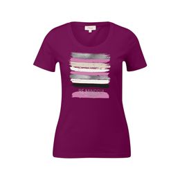 s.Oliver T-Shirt Damen Gr&ouml;&szlig;e L mischfarben / rotviolett