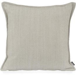 HOCK Dekokissen &raquo;Linova&laquo; Outdoorkissen inkl. F&uuml;llung, 45x45cm, Dekokissen, salbei, gemustert beige Obermaterial: 100% Polypropylen B/L: 45cm x 45cm, 1 Stk.