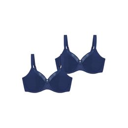 Triumph Minimizer-BH ' True Shape Sensation ' Damen Gr&ouml;&szlig;e 80 blau