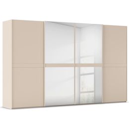 Rauch Schwebet&uuml;renschrank &raquo;Kleiderschrank Schrank Garderobe Schlafzimmerschrank SCALE-LINE&laquo; edle Optik mit Bauchbinde in Korpusfarbe mit Spiegel MADE 