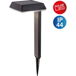N&auml;ve n&auml;ve LED Solarleuchte &raquo;Sigi&laquo; LED-Modul 1 Stk. Warmwei&szlig; Dekoerdspie&szlig;, H: 79cm, D&auml;mmerungssensor, schwarz, LED warmwei&szlig; schwarz 1, H: 79cm, 1 Stk.
