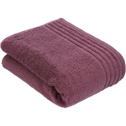 Vossen Badetuch &raquo;Vienna Style Supersoft&laquo; Supersoft Baumwolle lila Walkfrottee, Baumwolle B/L: 67cmx140cm, 1 Stk., 1 Badetuch (67x140cm), Walkfrottee