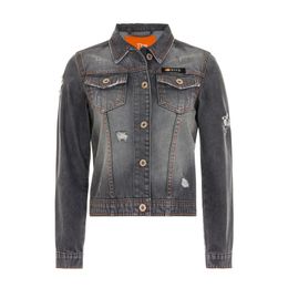 Cipo & Baxx CIPO & BAXX Between-Season Jacket female size S Grey denim