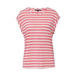 comma, COMMA T-Shirt Damen Gr&ouml;&szlig;e L pitaya / wei&szlig;