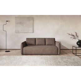 COTTA Big-Sofa &raquo;Megasofa, Flow, Breite 222 cm&laquo; wahlweise mit Schlaffunktion 96% POLYESTER (PES) 4% POLYAMID(PA) B/H/T: 222cm x 89cm x 102cm, Chenille-