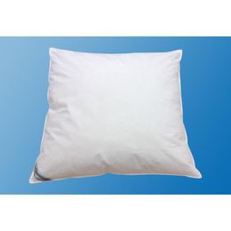 Dreams Federkopfkissen &raquo;Karpaten&laquo; F&uuml;llung: 70% oder 85% Federn 1 Stk. tlg. wei&szlig; Bezug: 100% Baumwolle B/H/L: 80cm x 80cm, Baumwolle, 1 Stk.