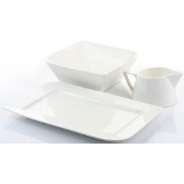 Retsch Arzberg Servier-Set &raquo;Fantastic&laquo; Fine China Porzellan beige Porzellan Einheitsgr&ouml;&szlig;e