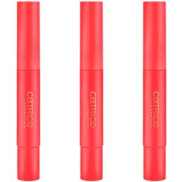 Catrice Damen Lipgloss &raquo;MIDNIGHT SUN Plumping Lip Gloss&laquo; K&uuml;hlender Metall-Applikator f&uuml;r erfrischendes Auftragen. rot Einheitsgr&ouml;&szlig;e