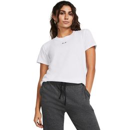 Under Armour Damen T-Shirt &raquo;UA RIVAL CORE SS&laquo; mit Rundhalsausschnitt, Kurzarm-Design, schnelltrocknend L