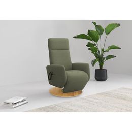 OTTO home TV-Sessel &raquo;Rochelle, inkl. Kopfteilverstellung & 360&deg; Drehfunktion&laquo; 1 Stk. tlg. TV-Sessel mit Drehfunktion 360 Grad gr&uuml;n 95% Polyester 5% 