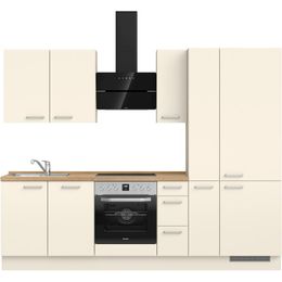 Nobilia K&uuml;chenzeile &raquo;"Touch II", NEU: individuell anpassbar mit gratis Profi-Beratung&laquo; vormontiert, Breite 270 cm, Ausrichtung w&auml;hlbar, wahlw. mit E-