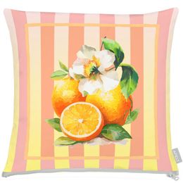 Apelt Dekokissen &raquo;3811&laquo; Statement-Rei&szlig;verschluss Baumwolle, Polyester B/L: 49cm x 49cm, 1 Stk.