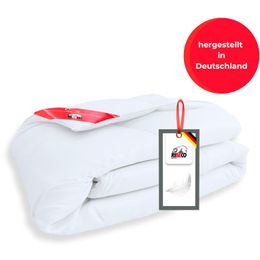 Ribeco Daunenbettdecke &raquo;Johanna, Bettdecke in 135x200 und 155x220cm und weiteren Gr&ouml;&szlig;en&laquo; normal F&uuml;llung 80Daunen20Federn 1 Stk. tlg. Topseller, Daunen