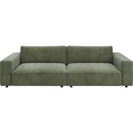 Musterring Big-Sofa &raquo;MR Lucia, puristischer Luxus von &laquo; Erstklassige Kammerkissen, weiche Polsterung & zeitloser Look gr&uuml;n 88% Polyester, 12% Polyacryl B/H/T: 