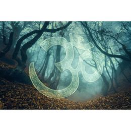 ARCHITECTS PAPER Fototapete &raquo;Atelier 47 Symbol Forest 1&laquo; Wald glatt Vlies, Wand, Schr&auml;ge, Decke braun Vlies B/L: 4m x 2,7m