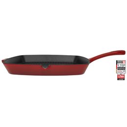 ELO Grillpfanne &raquo;Gusseisen Pfanne &Oslash; 28 cm&laquo; Gusseisen 1 tlg. Au&szlig;en emailliert &Oslash; 28cm + H&ouml;he 7,5cm