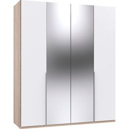 wimex Kleiderschrank &raquo;New York&laquo; wei&szlig; B/H/T: 180cm x 208cm x 58cm, T&uuml;ren: 4 Stk.