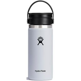 Hydro Flask Trinkflasche &raquo;16 OZ Wide Flex Sip Lid, 473 ml&laquo; Geeignet f&uuml;r alle Wide Mouth Kappen und Deckel wei&szlig; Edelstahl, Kunststoff 473ml