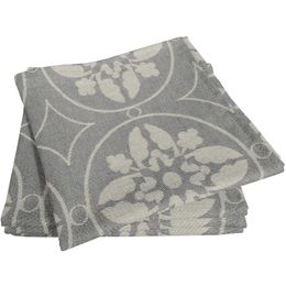 Adam Stoffserviette &raquo;Romantic Puligny Light&laquo; grau Obermaterial: 100% Baumwolle Bio-Baumwolle
