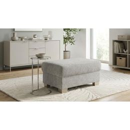 OTTO home Hocker &raquo;Lolland&laquo; passend zum Sofa Lolland, Breite 83 cm, individuell zu kombinieren 100% Polyester B/H/T: 83cm x 44cm x 60cm, Flausch