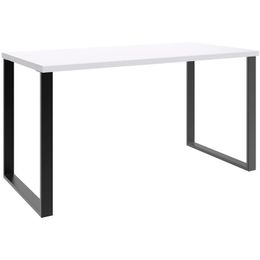 wimex Schreibtisch &raquo;Home Desk&laquo; Mit Metallkufen, in 3 Breiten schwarz B/H/T: 140cm x 75cm x 70cm
