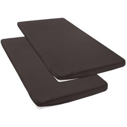 OTTO home Spannbettlaken &raquo;Topper Basic, in Gr. 90x200, 140x200 oder 180x200 cm&laquo; Baumwolle, Matratzen bis 8 cm H&ouml;he, Bettlaken, Spannbetttuch, Laken 