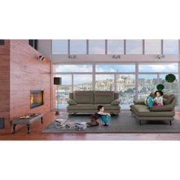 Calia italia 2-Sitzer &raquo;Cezanne, italienisches Design trifft erstklassigen Sitzkomfort, Leder&laquo; Edles Designsofa in besonders langlebigen & 