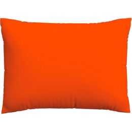 Schlafgut Kissenbezug &raquo;Premium Kissenbezug Woven Satin (1 St)&laquo; Ton-in-Ton Rei&szlig;verschluss, Fadendichte von 300tc, Uni, OEKO Tex rot Mako-Satin, Obermaterial: 100